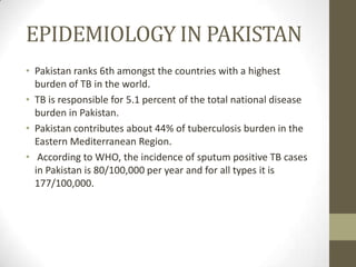 Tuberculosis | PPTX