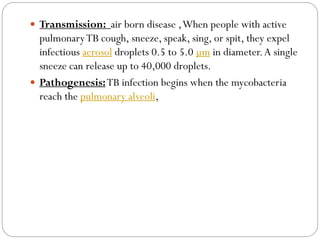 Tuberculosis | PPT