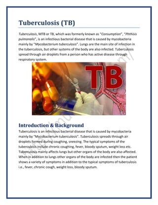 Tuberculosis | SurgicoMed.com