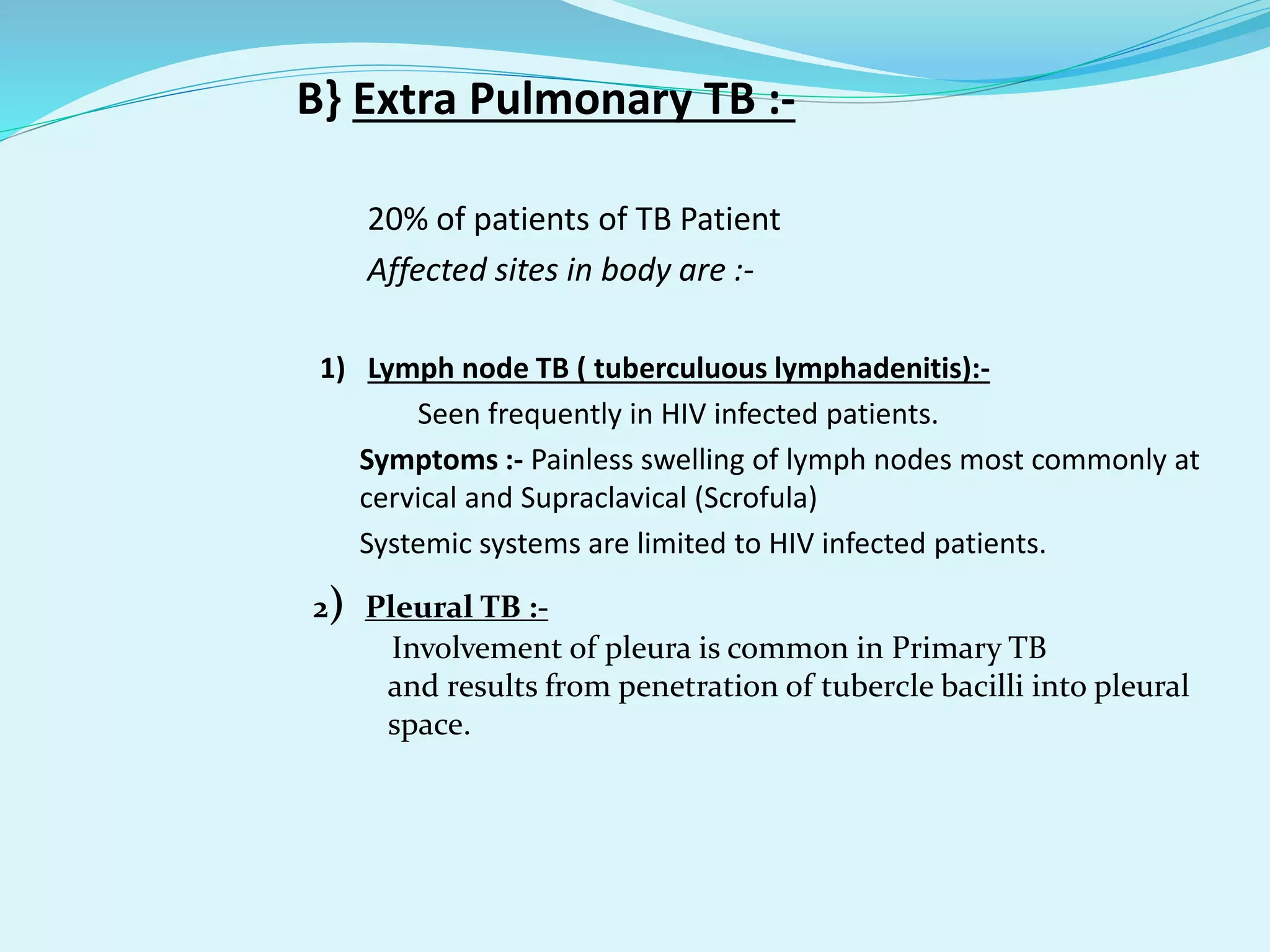 Tuberculosis | PPTX