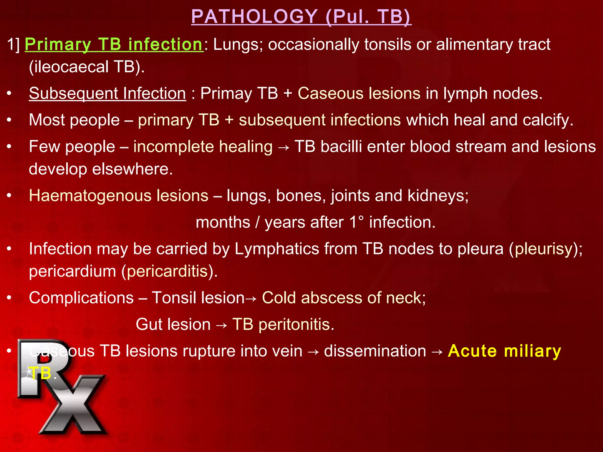TUBERCULOSIS | PPT