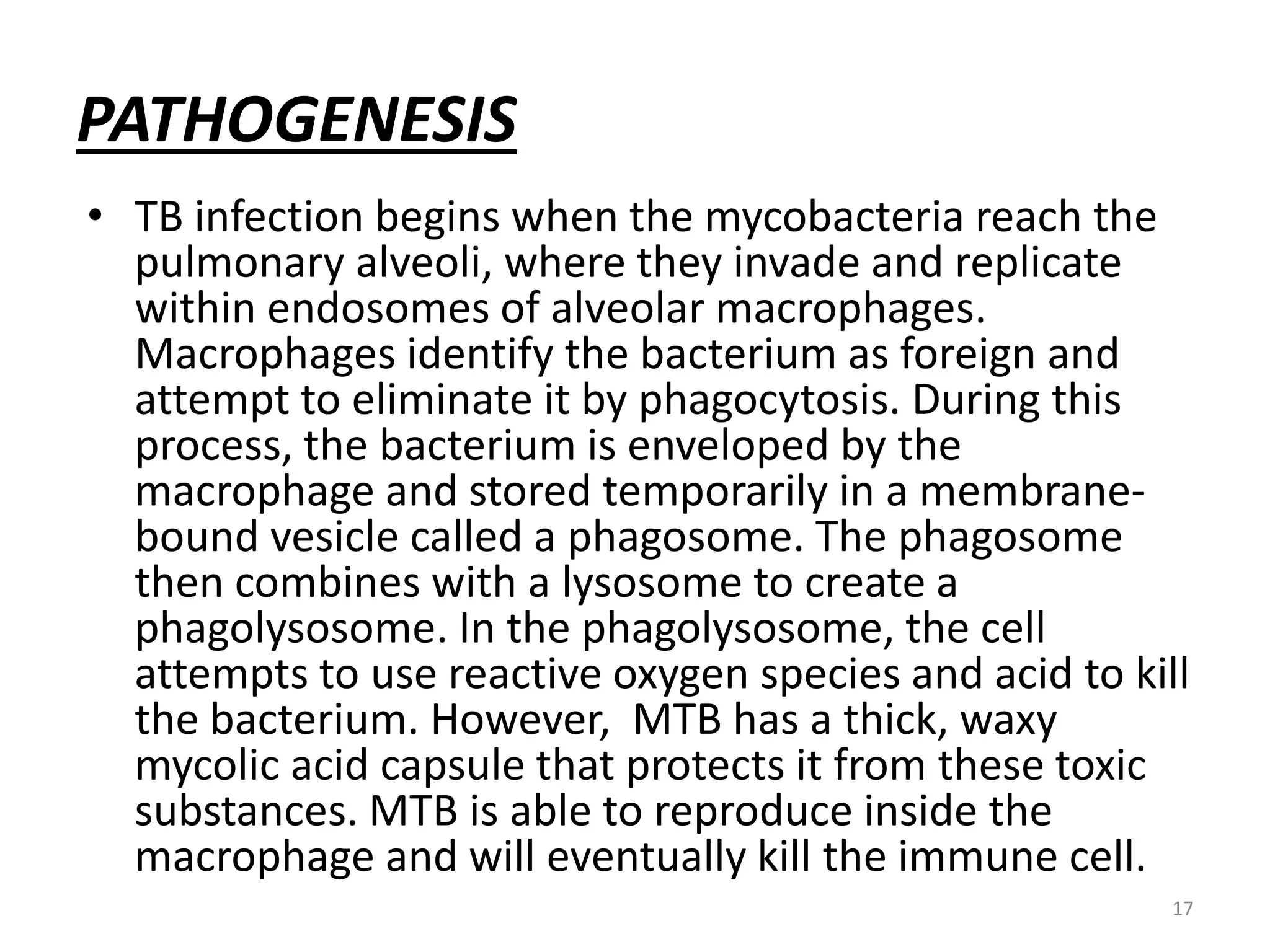 Tuberculosis | PPTX