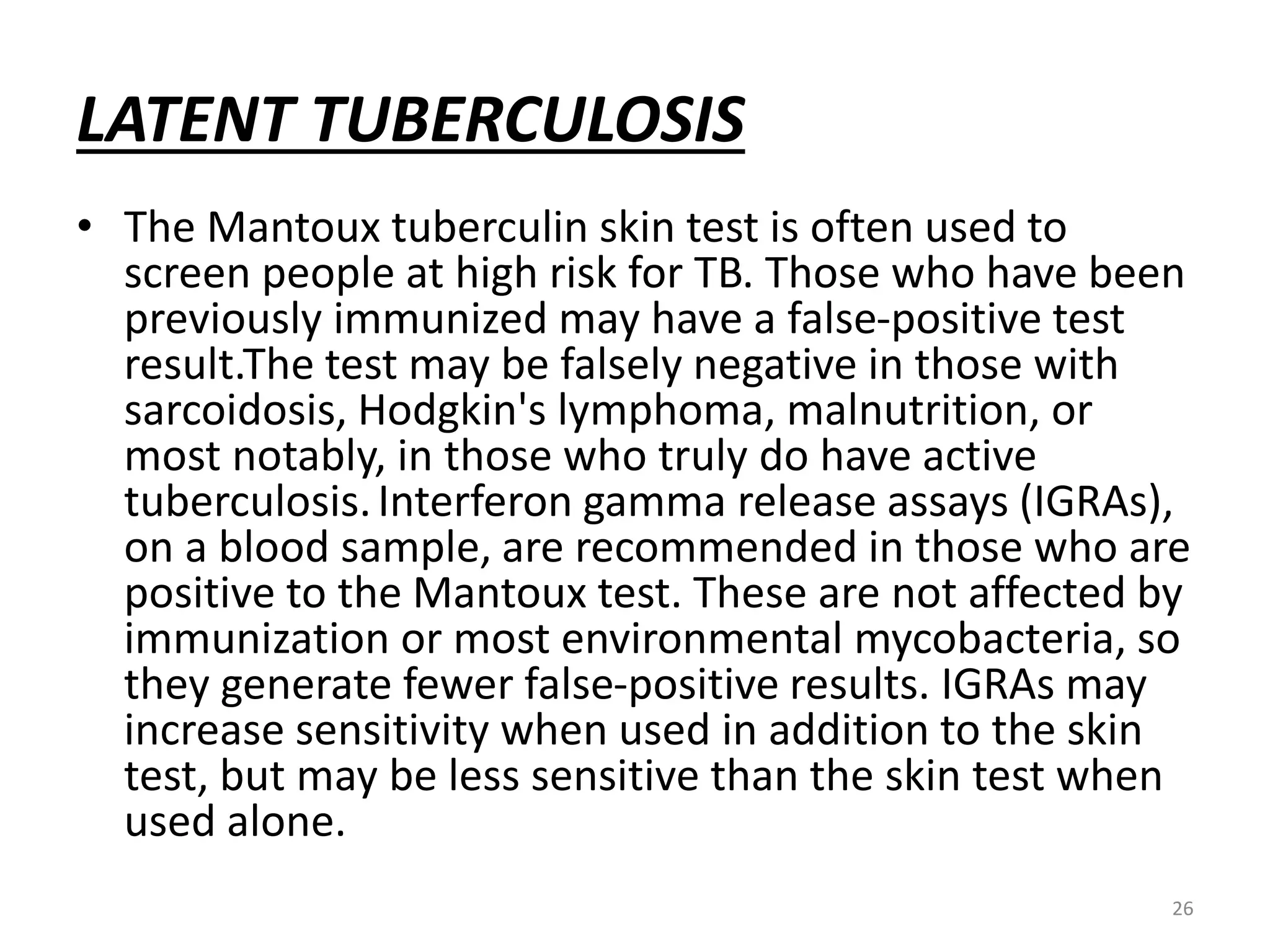 Tuberculosis | PPTX