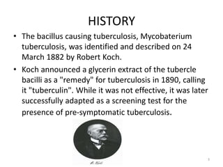 Tuberculosis | PPTX