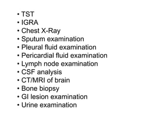 Tuberculosis | PPTX