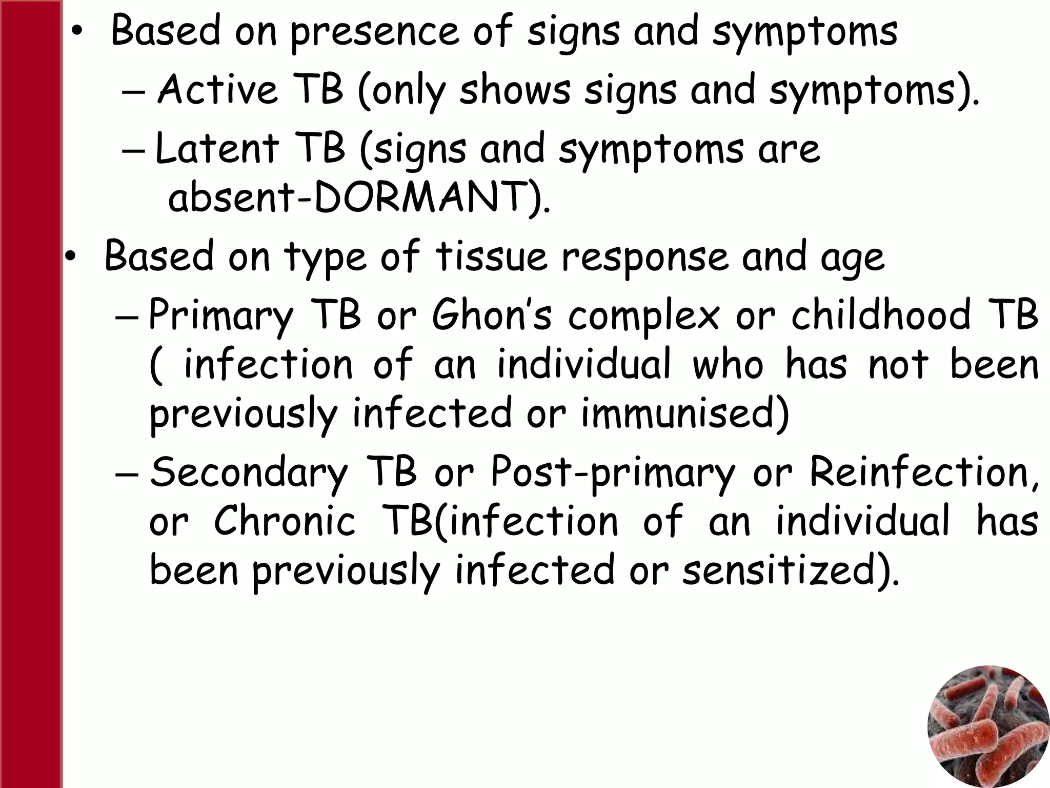 Tuberculoosis and antitubercular drugs | PPTX