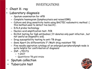 Tuberculoosis and antitubercular drugs | PPTX