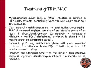 Tuberculoosis and antitubercular drugs | PPT