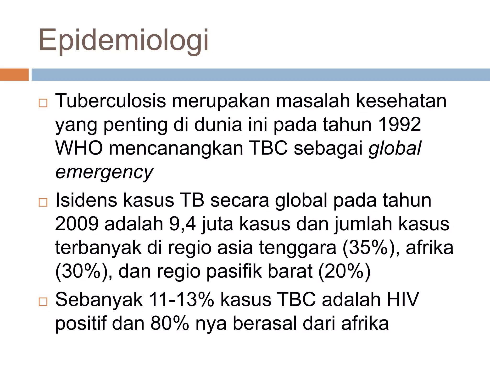 Tuberculosis | PPTX