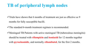 Pharmacotherapy of Tuberculosis | PPTX
