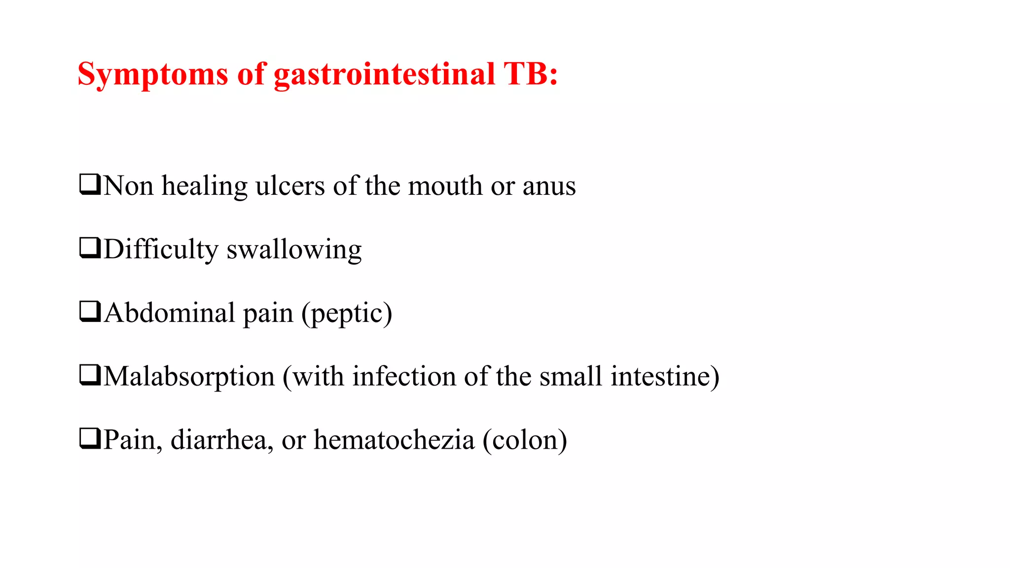 Pathophysiology of tuberculosis | PPTX