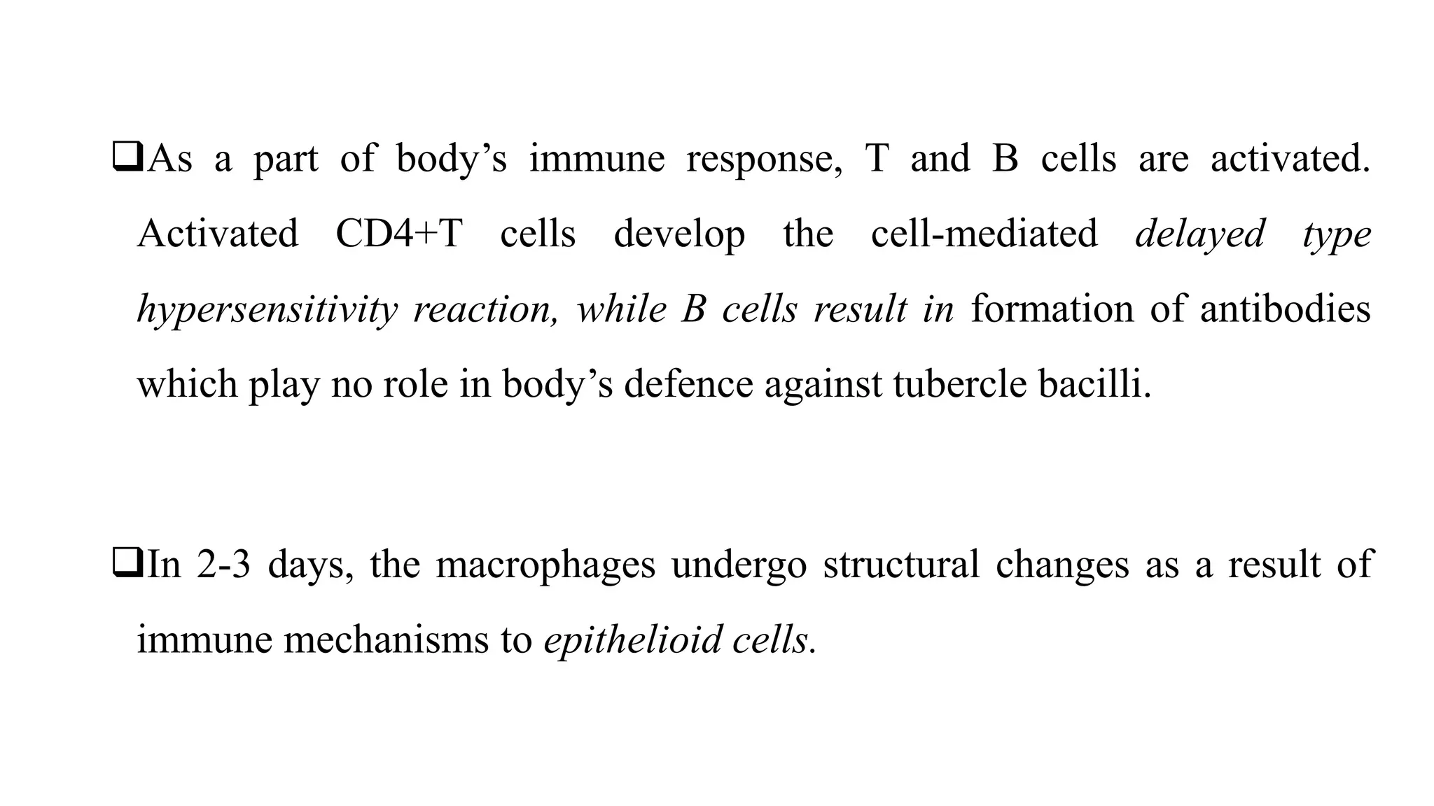 Pathophysiology of tuberculosis | PPTX