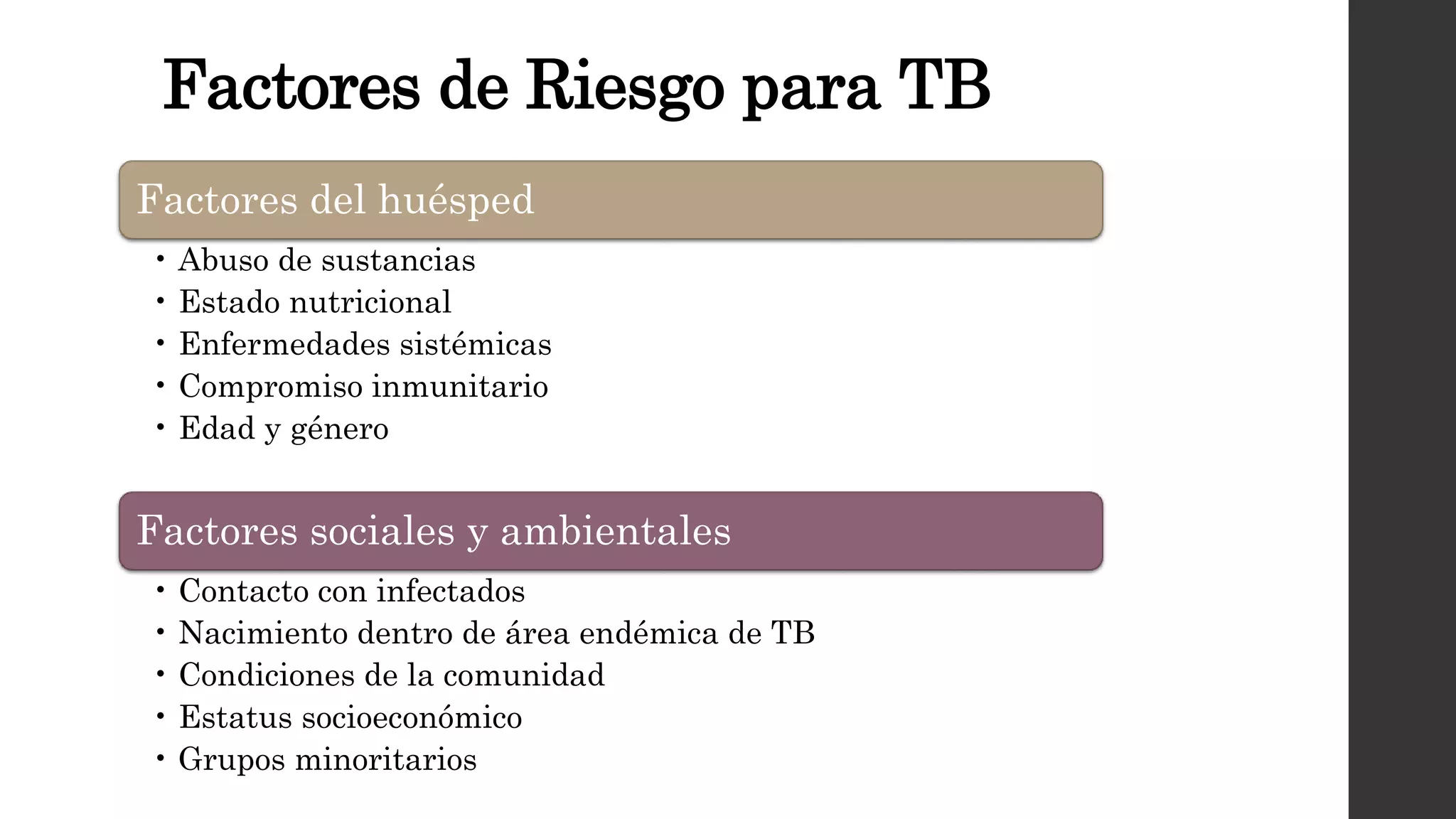 Tuberculosis pulmonar | PPTX