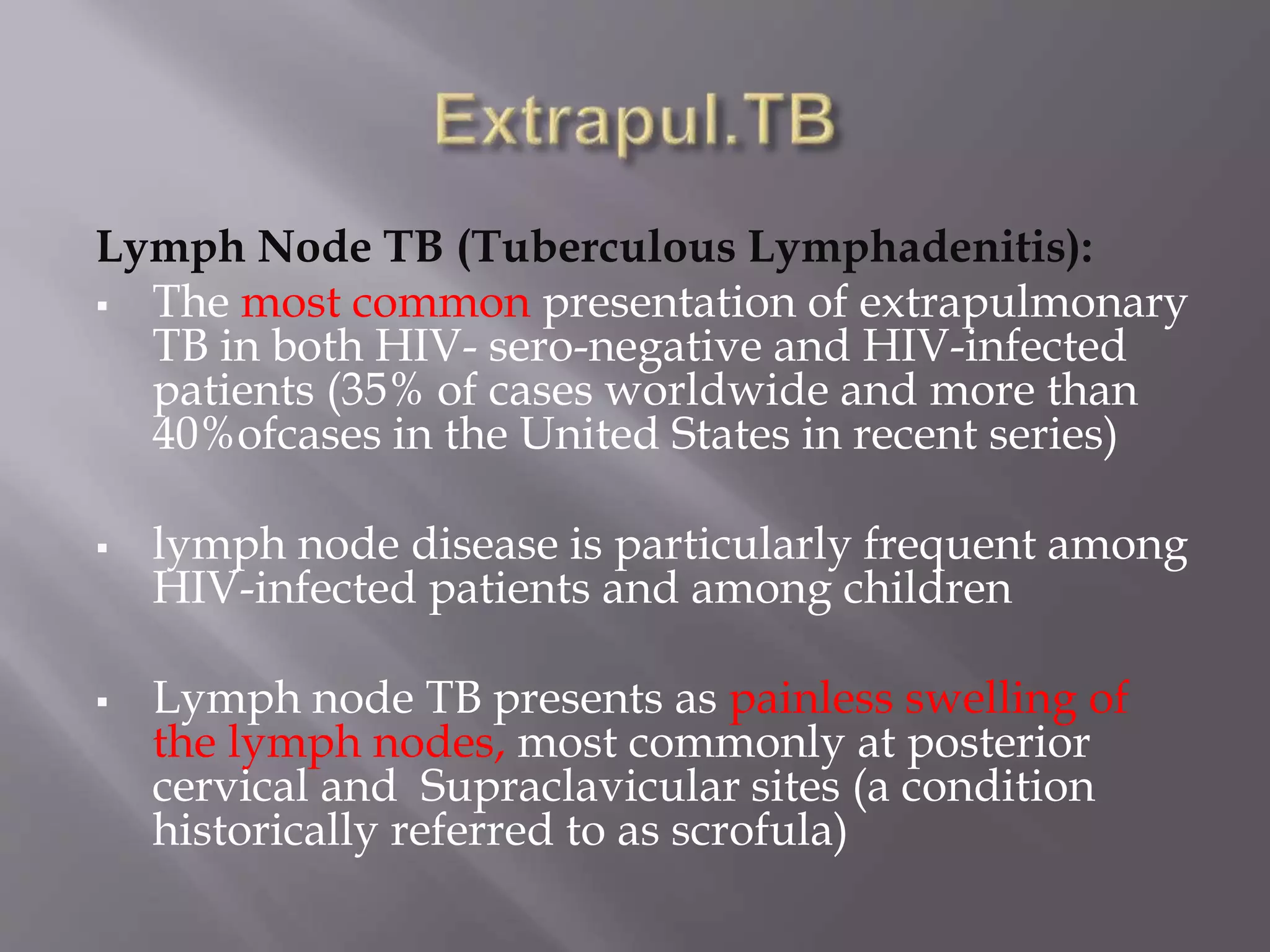 Tuberculosis | PPT