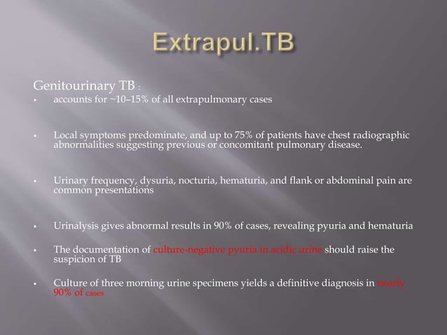 Tuberculosis | PPT