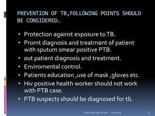 Tuberculosis | PPT