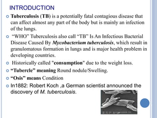 Tuberculosis | PPTX