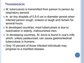 Tuberculosis | PPTX