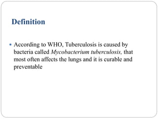 Tuberculosis | PPT