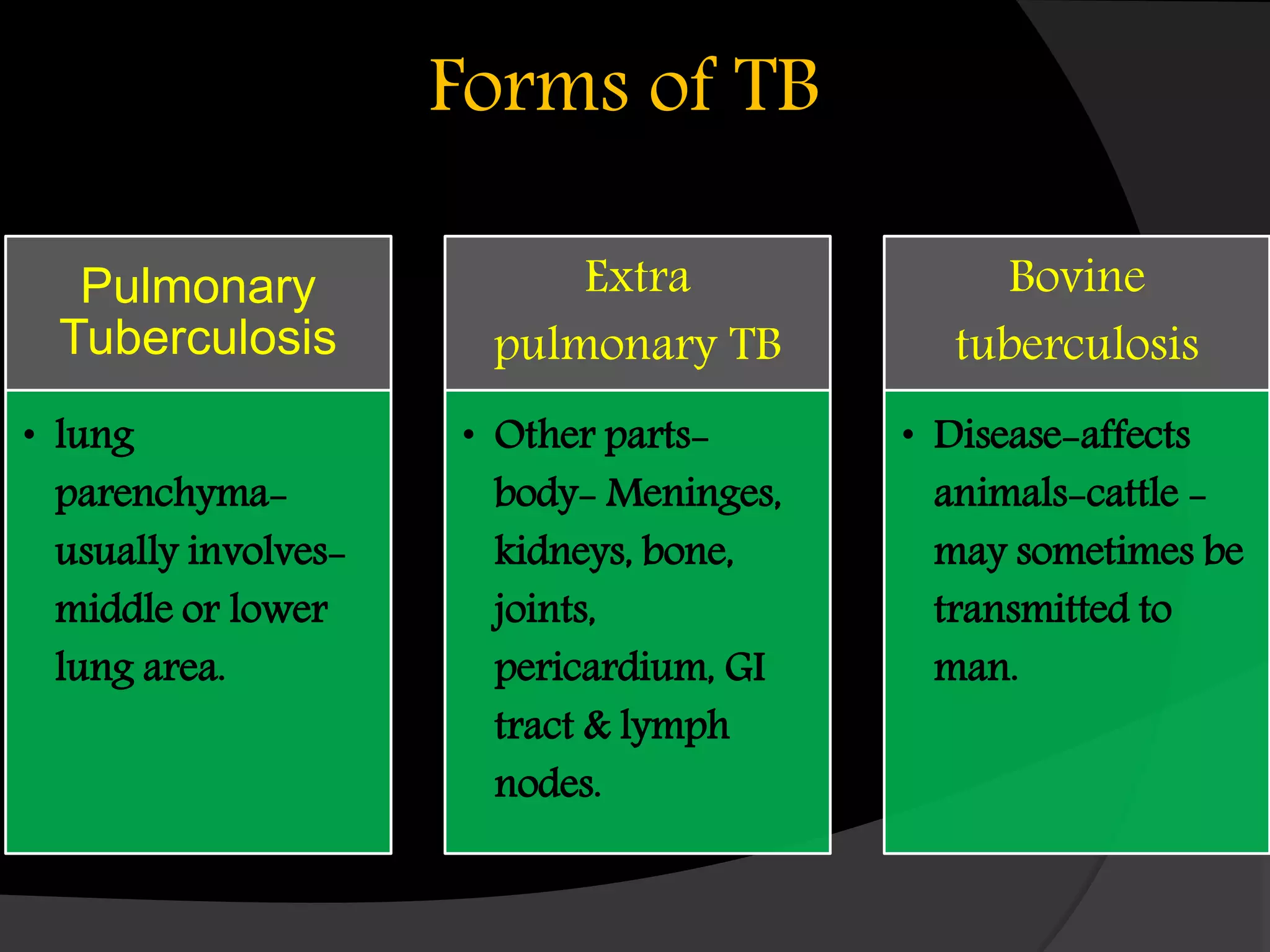 Tuberculosis | PPTX
