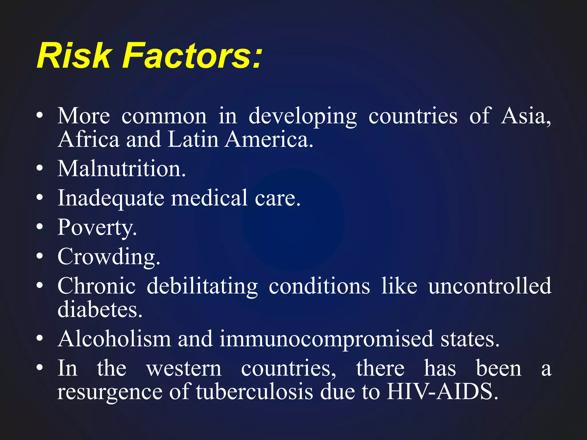 Tuberculosis | PPSX