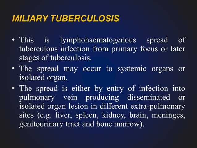 Tuberculosis | PPSX