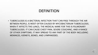 Tuberculosis | PPTX