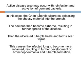Tuberculosis | PPTX | Infectious Diseases | Diseases and Conditions