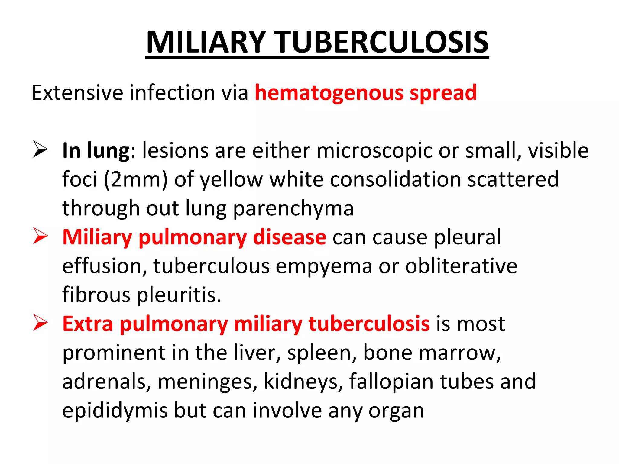 Tuberculosis | PDF