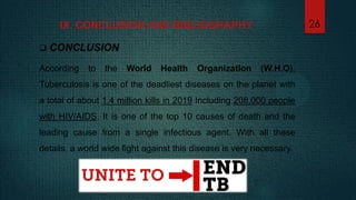 Tuberculosis presentation and report 2020 | PDF