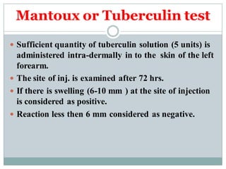 Tuberculosis | PPT