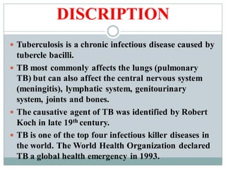 Tuberculosis | PPT