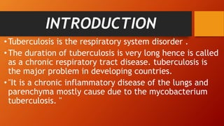 Tuberculosis. epidemiology person, place, time graph | PPTX