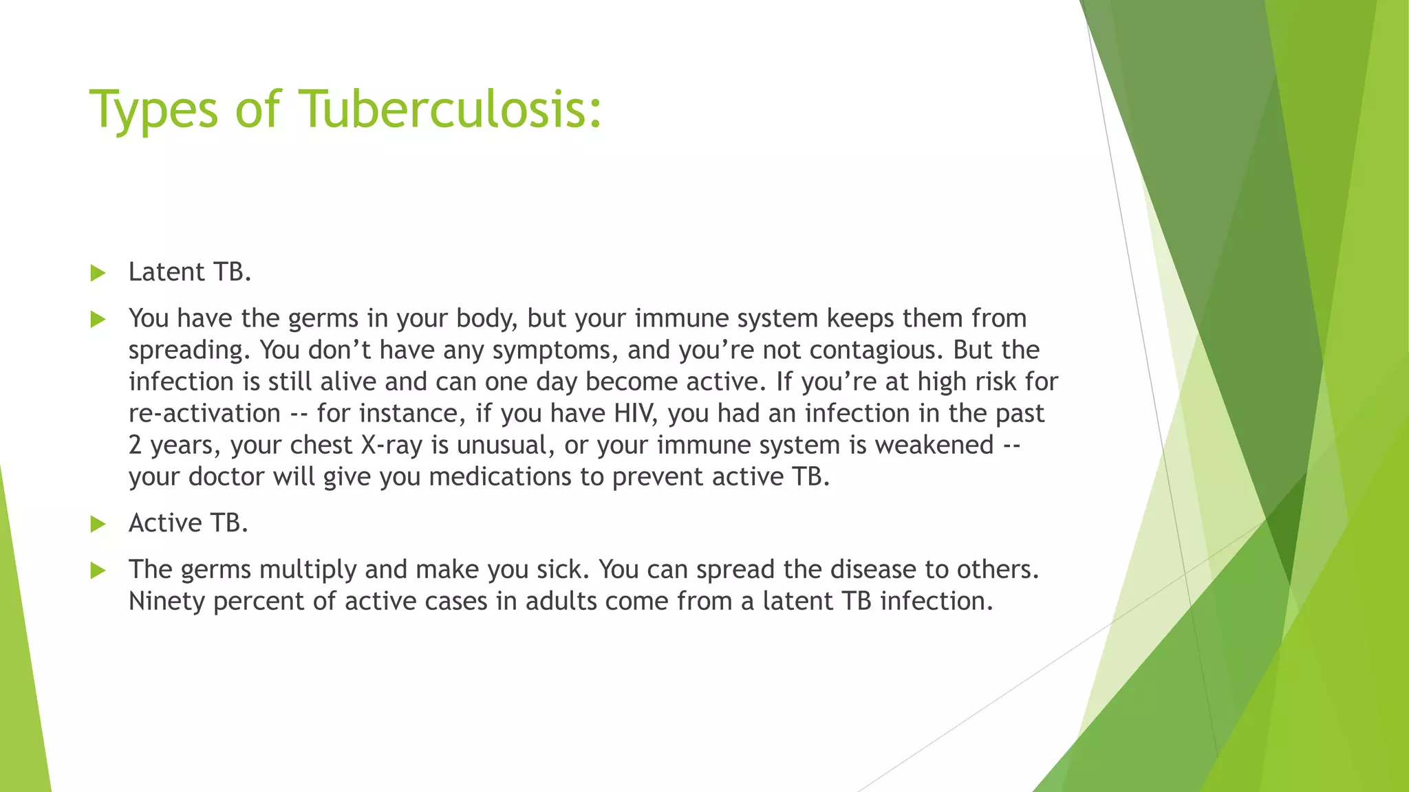 Tuberculosis | PPTX
