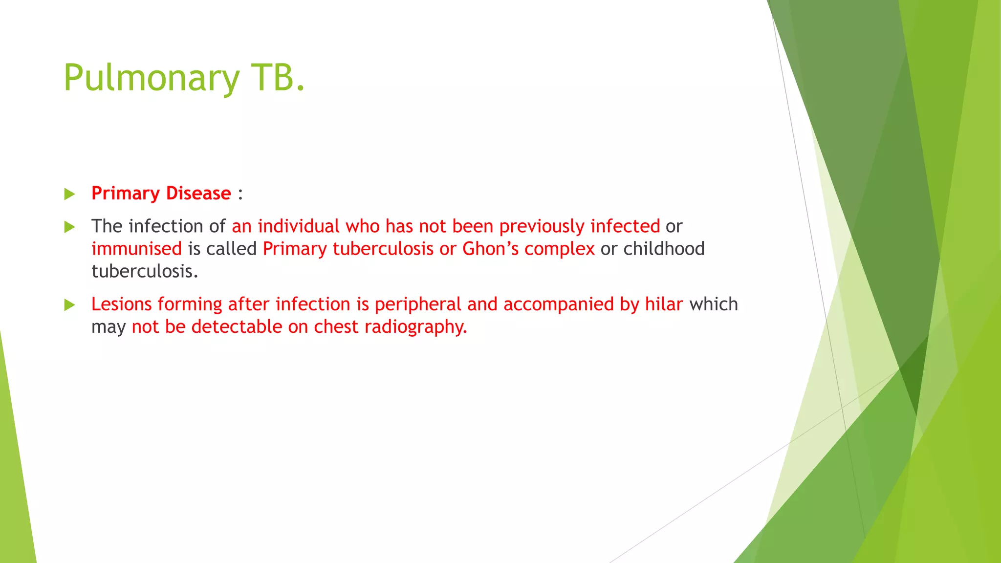 Tuberculosis | PPTX