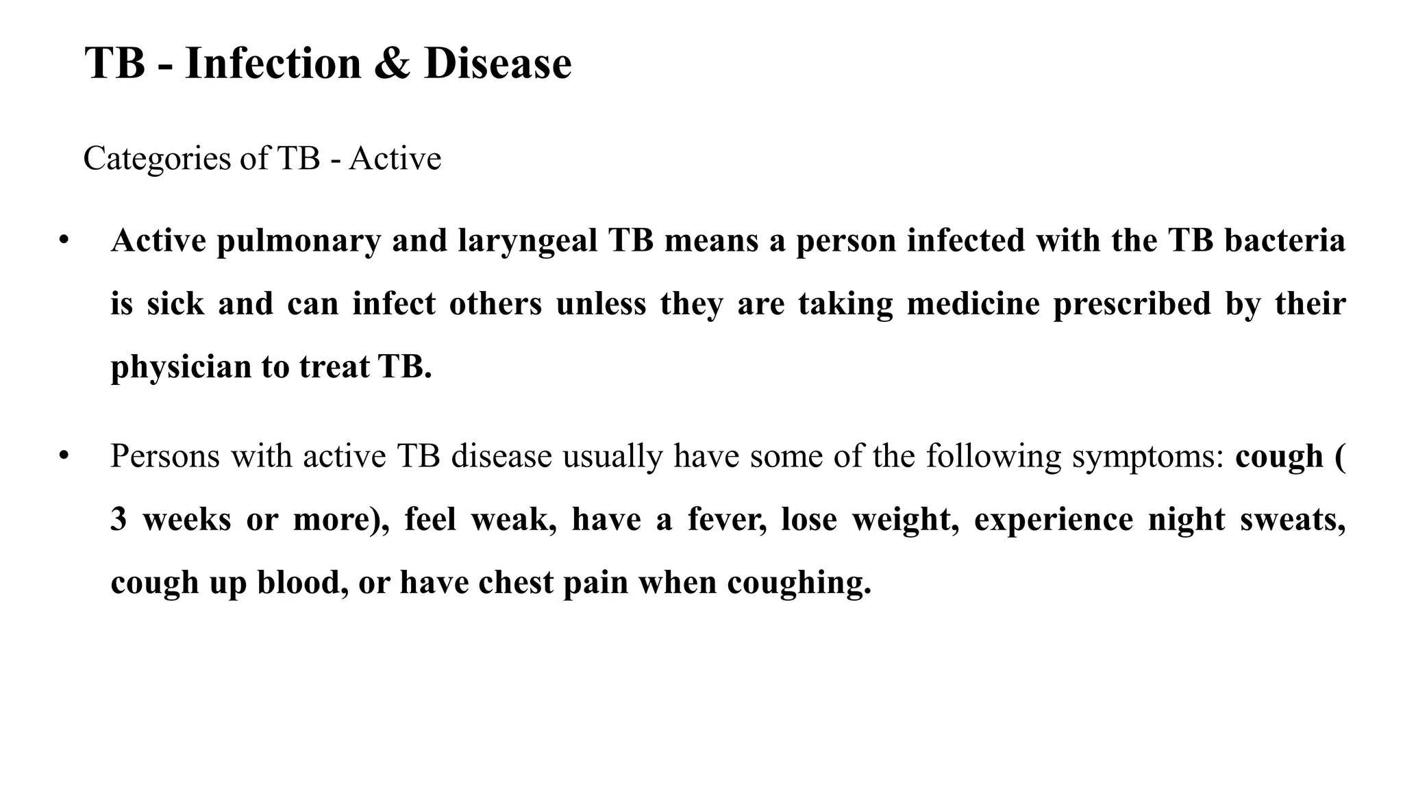 Tuberculosis.pptx | Lung and Respiratory Health | Diseases and Conditions