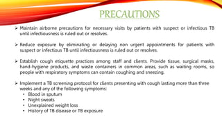 Tuberculosis.pptx | Infectious Diseases | Diseases and Conditions