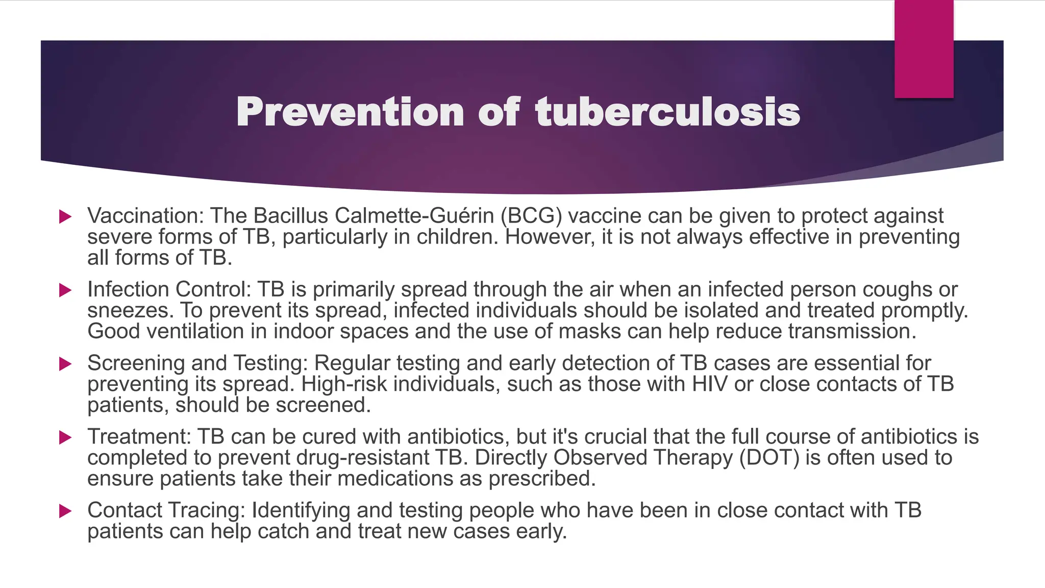 Introduction ot Tuberculosis disease (TB) | PPTX