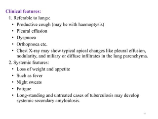TUBERCULOSIS pharmacology notes types cure | PPTX