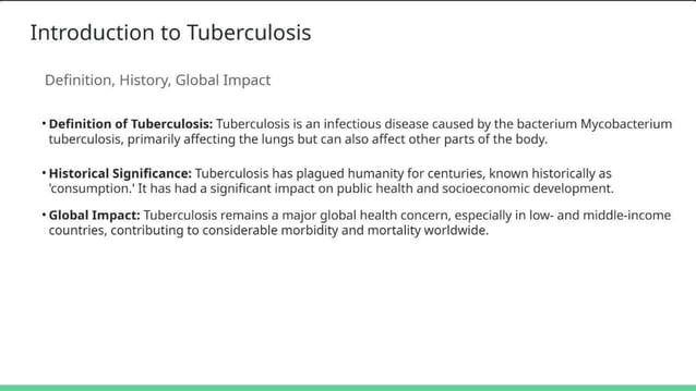 classes and importance of tuberculosis.pptx