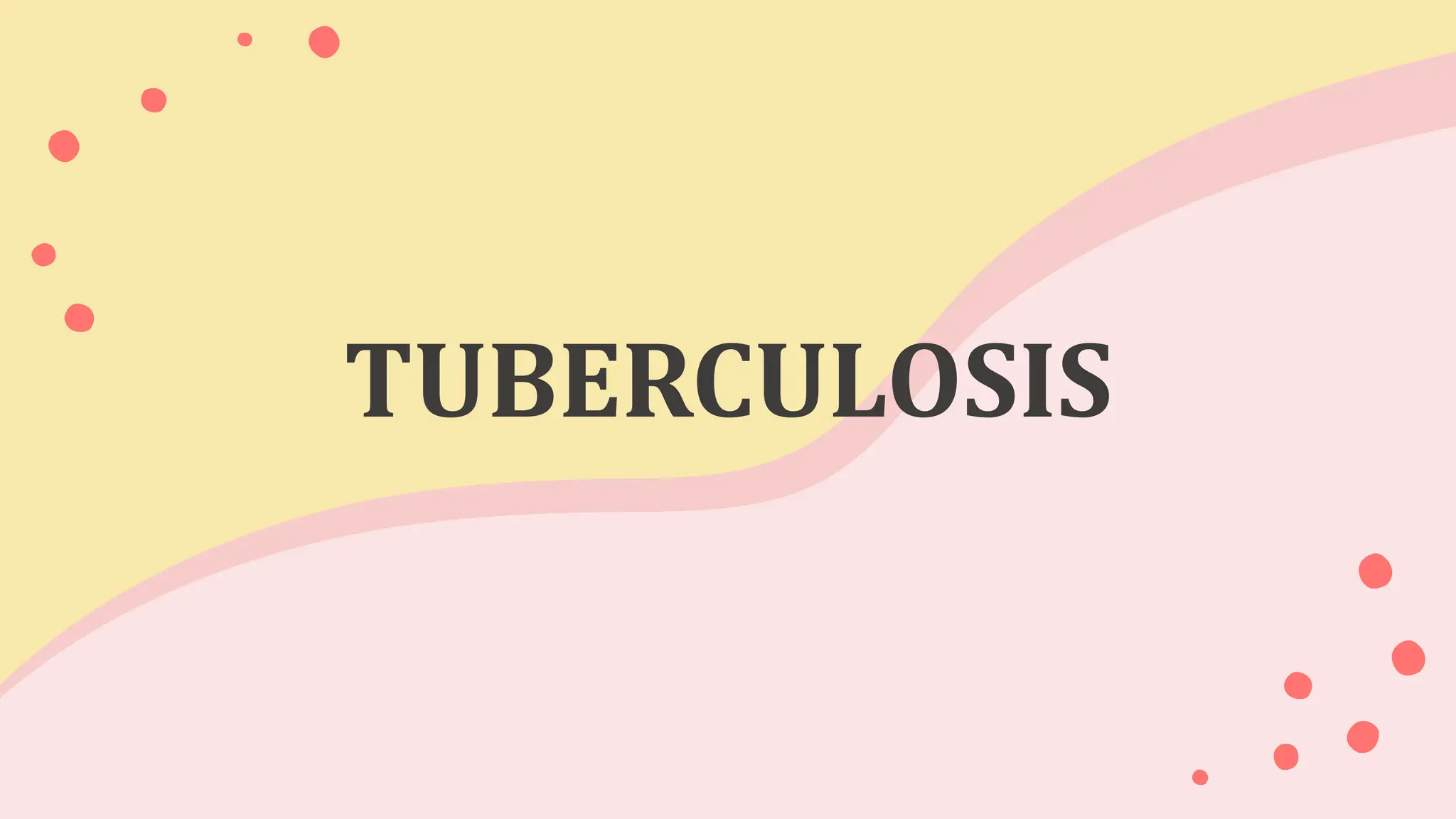 TUBERCULOSIS Community health nursing ppt | PPTX
