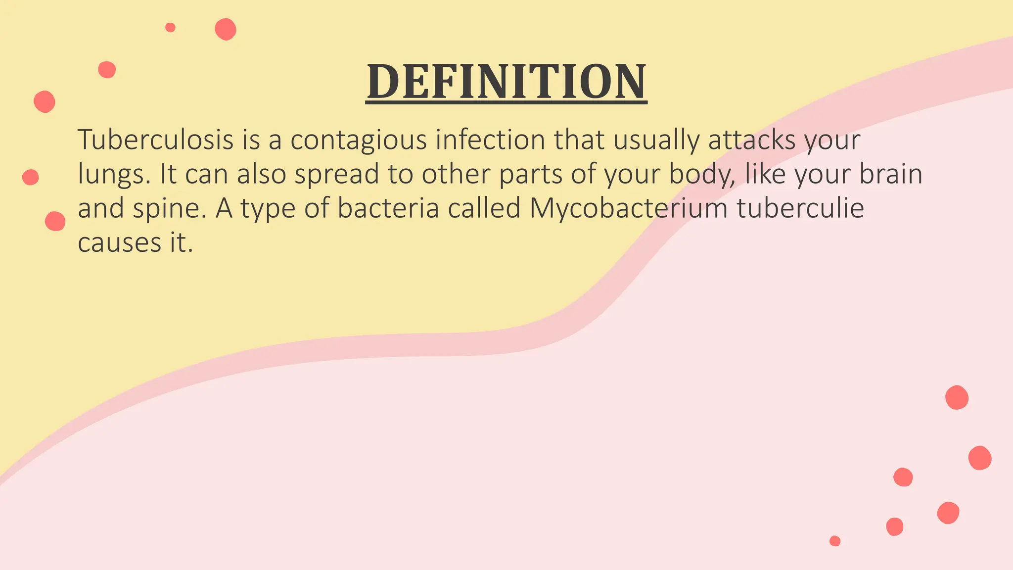 TUBERCULOSIS Community health nursing ppt | PPTX