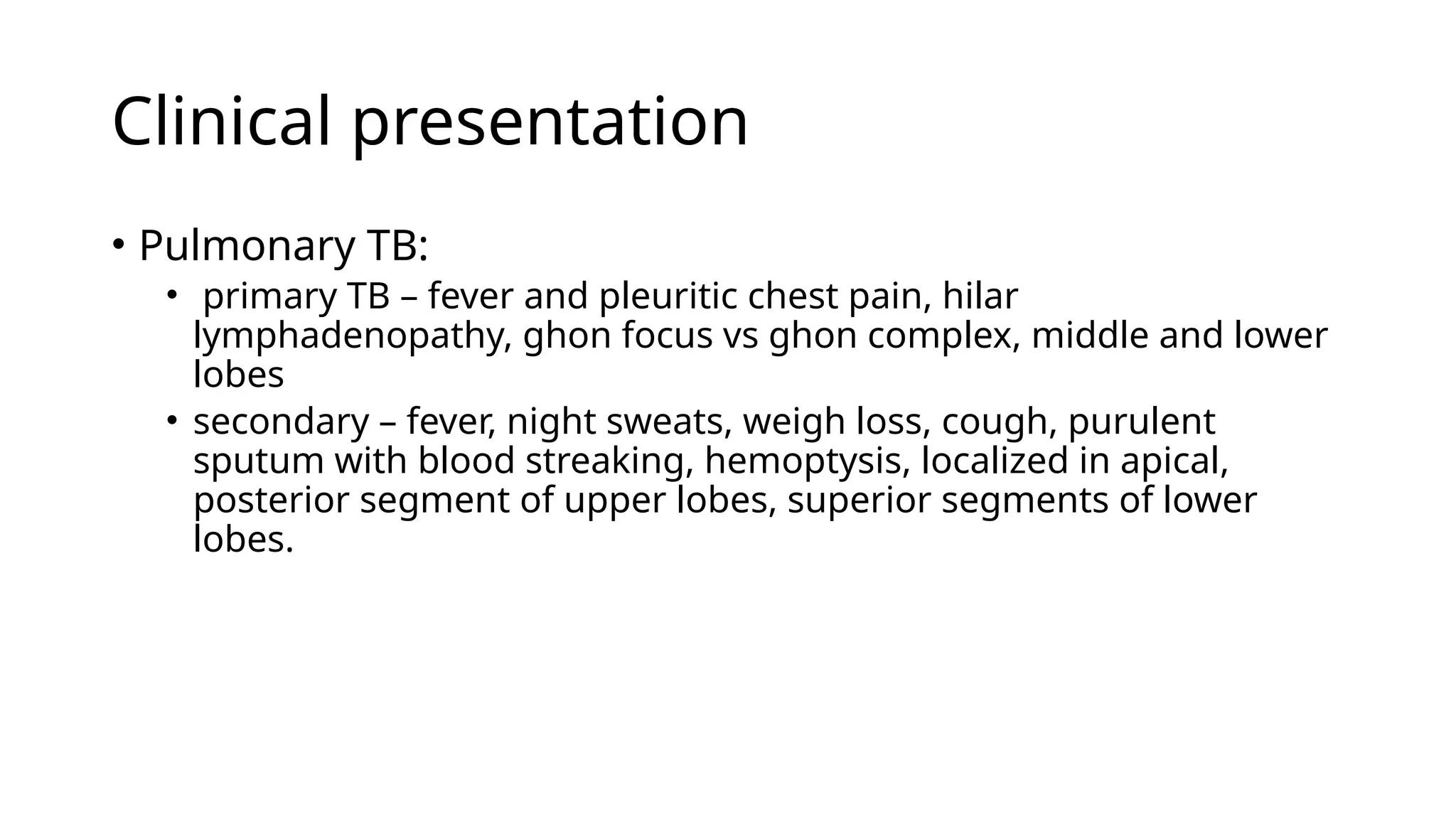 Tuberculosis management, pathophysiology and treatment.pptx