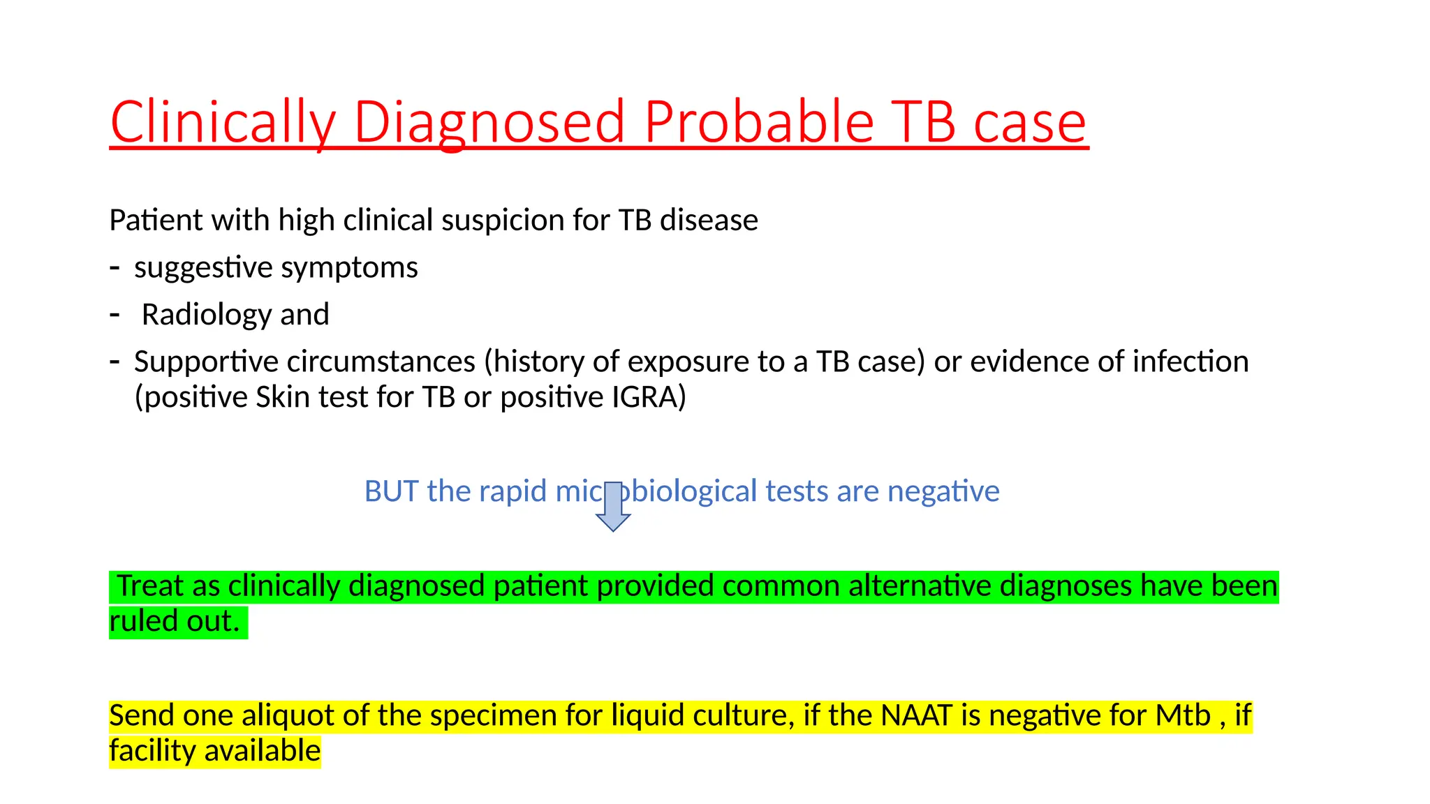 approach to a child with suspected Tuberculosis | PPTX