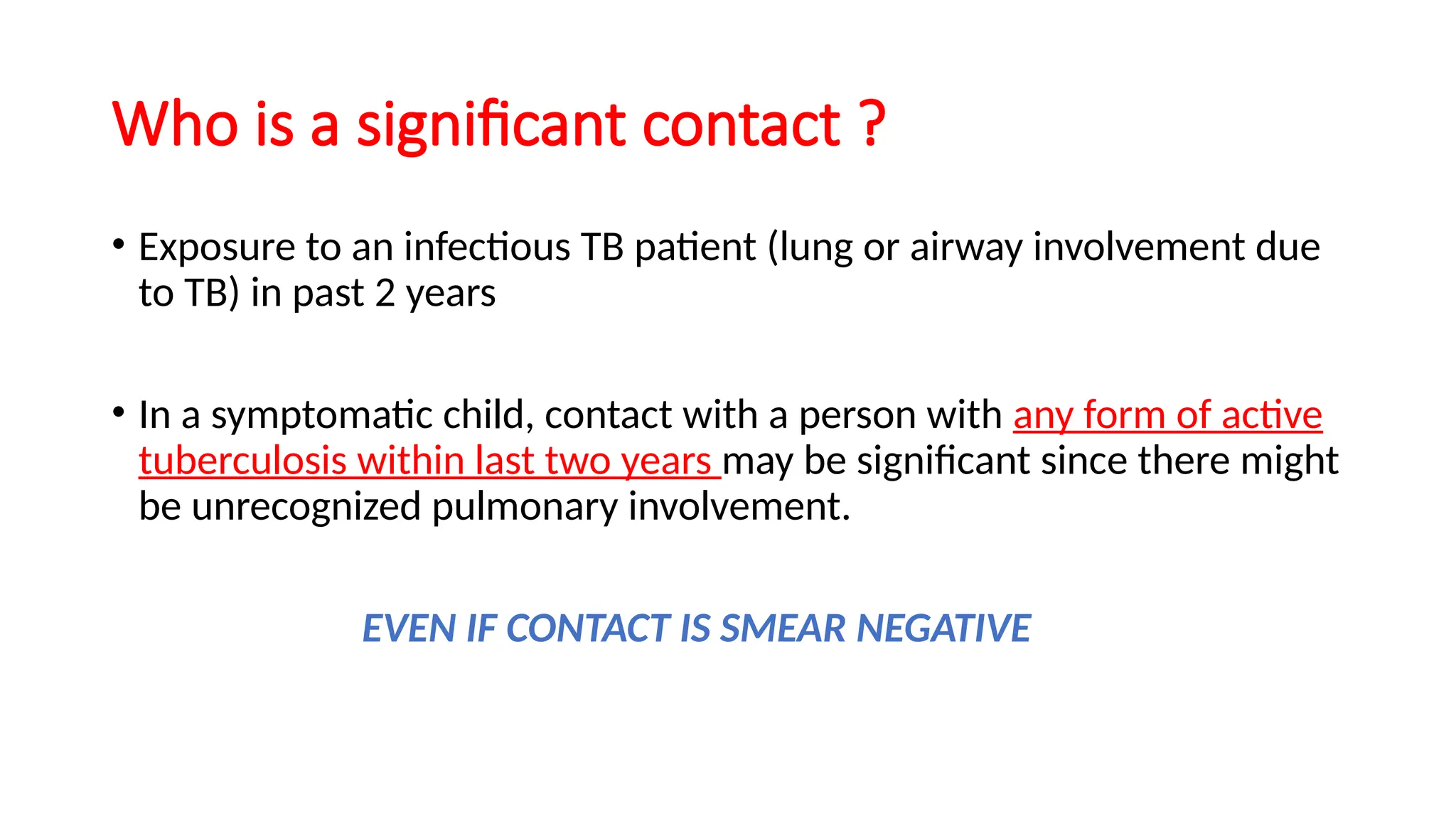 approach to a child with suspected Tuberculosis | PPTX