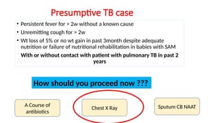 approach to a child with suspected Tuberculosis | PPTX
