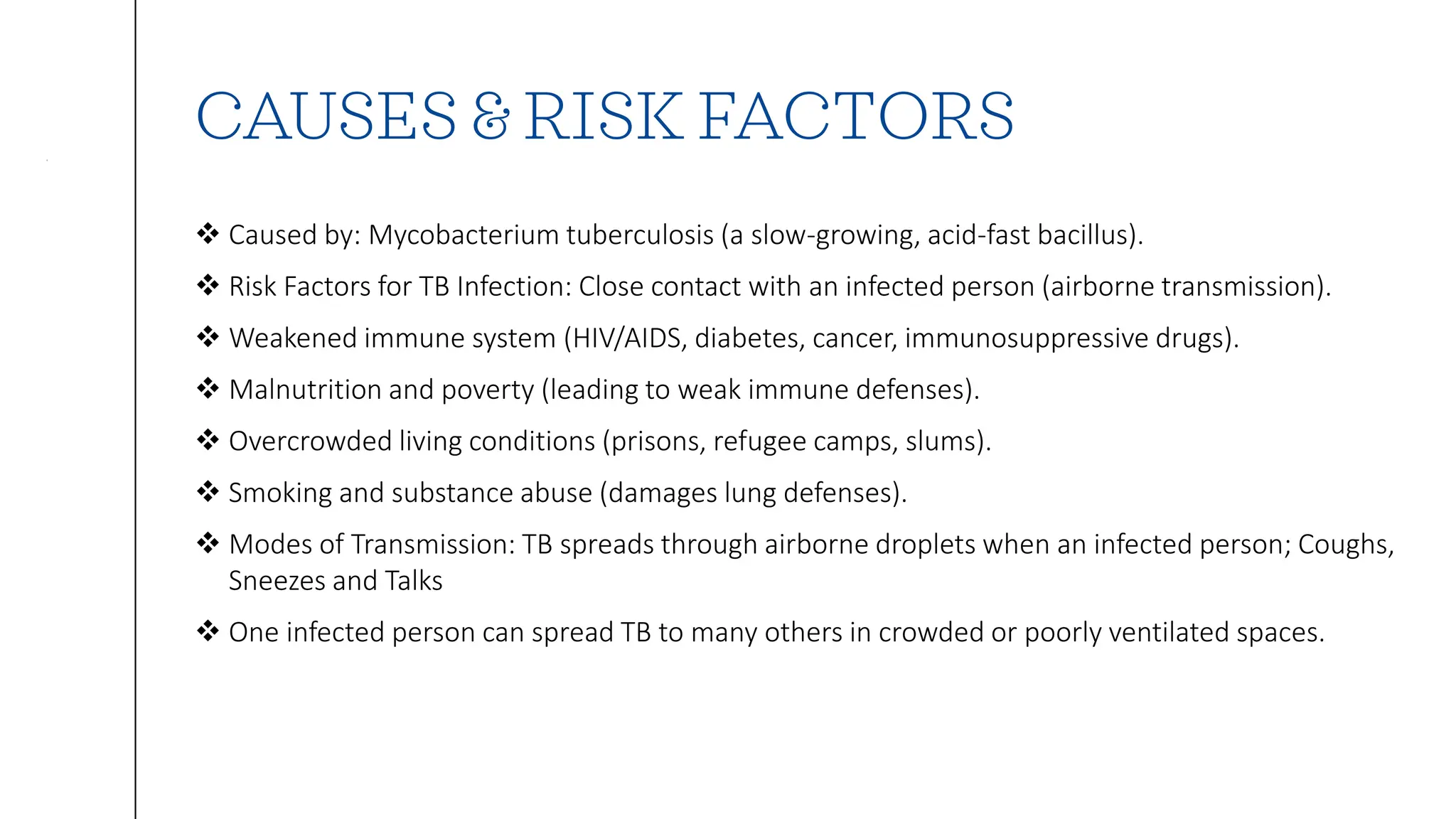 Tuberculosis, Introduction, causes, pathophysiology, treatment | PDF