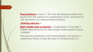 Tuberculosis management presentation and pathophysiology | PDF