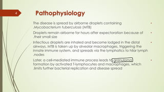 Tuberculosis management presentation and pathophysiology | PDF