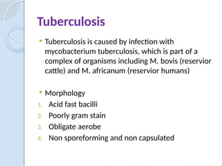 Tuberculosis including all types of tb.pptx